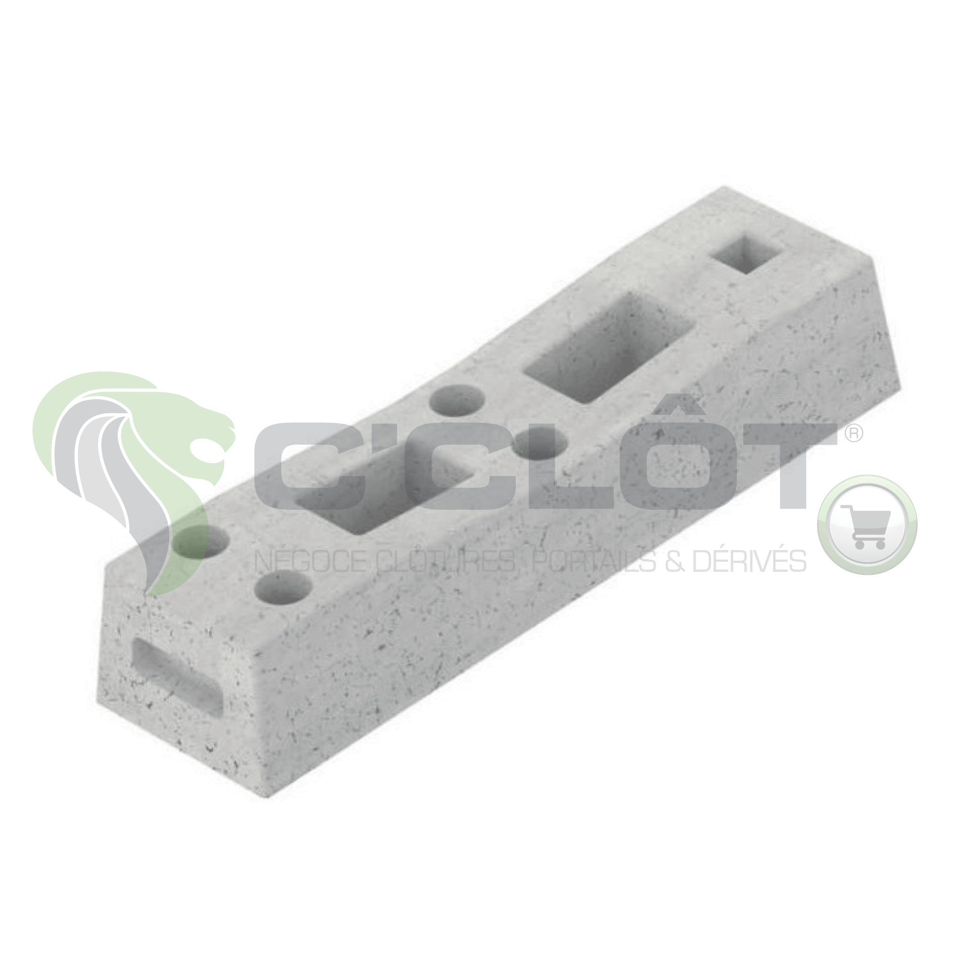 Plot Béton 24KG - C'CLÔT - Vente en Ligne